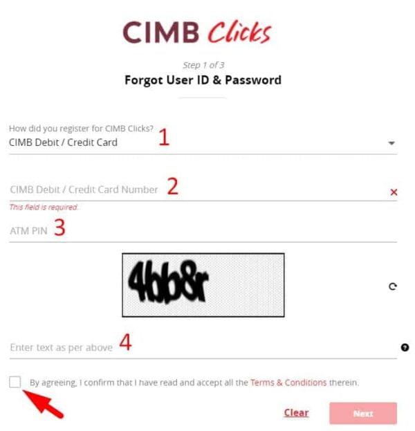Cara Reset Password CIMB Clicks Jika Terlupa