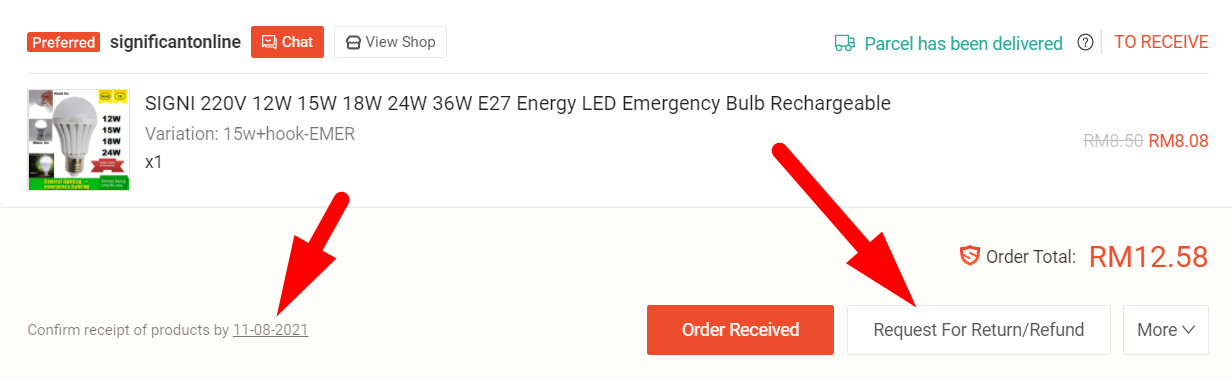 5 Langkah Cara Return Barang Shopee Dan Dapatkan Semula Refund